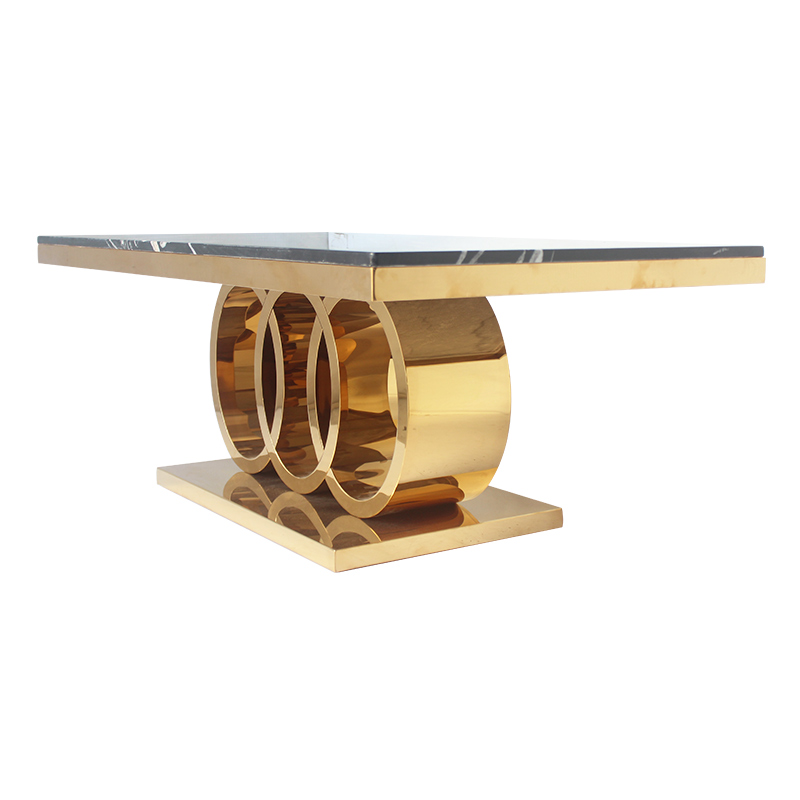 Mesa de Centro Cronos Gold - Estambul Design